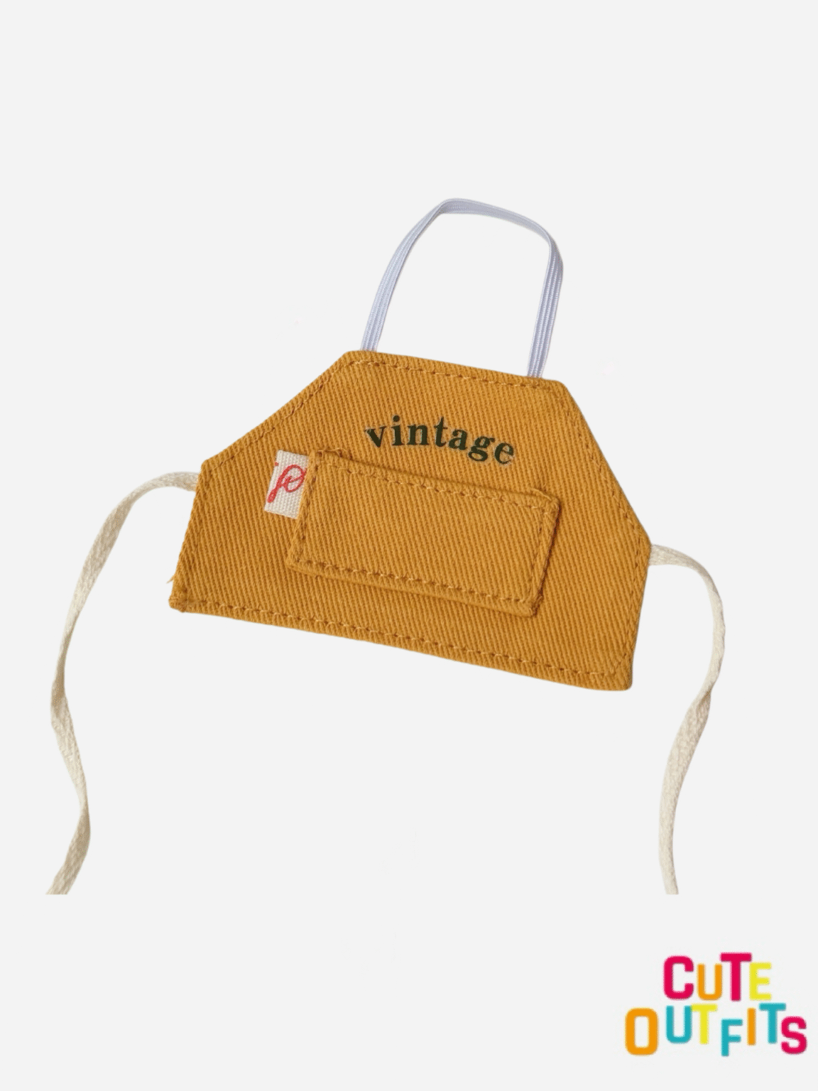 Vintage Artist’s Apron LABUBU Doll Clothes – cuteoutfits.net